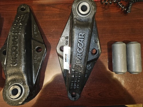 2 Bracket Assembly-Shackles W/Rubber Bushings B11-1034-7 SEE DESCRIPTION | eBay