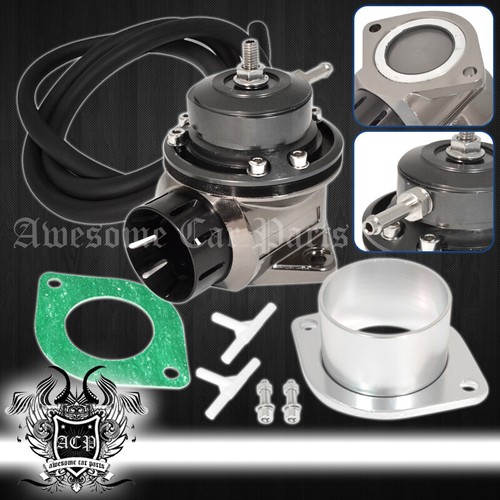 Aluminum Turbo Dump Bov Blow Off Valve Turbocharger/Charger Black | eBay