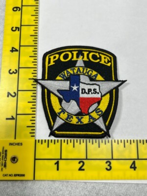 Watauga Police Texas TX Police Shoulder Patch DPS | eBay