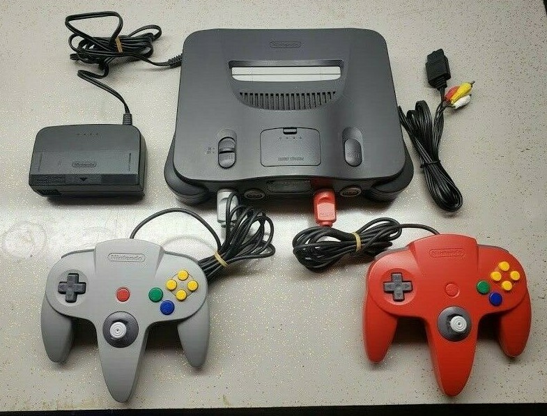 N64 Nintendo 64 Console + OEM + Bundles + Cords + CLEANED! | eBay