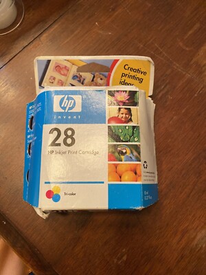 NEW GENUINE HP 28 TRICOLOR INK CARTRIDGE - C8728A - UNUSED, ORIGINAL ...
