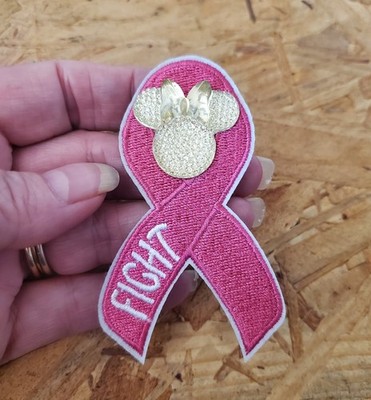 Breast Cancer Awareness - Minnie Mouse - Fight - Support - Jewlery Pin ...
