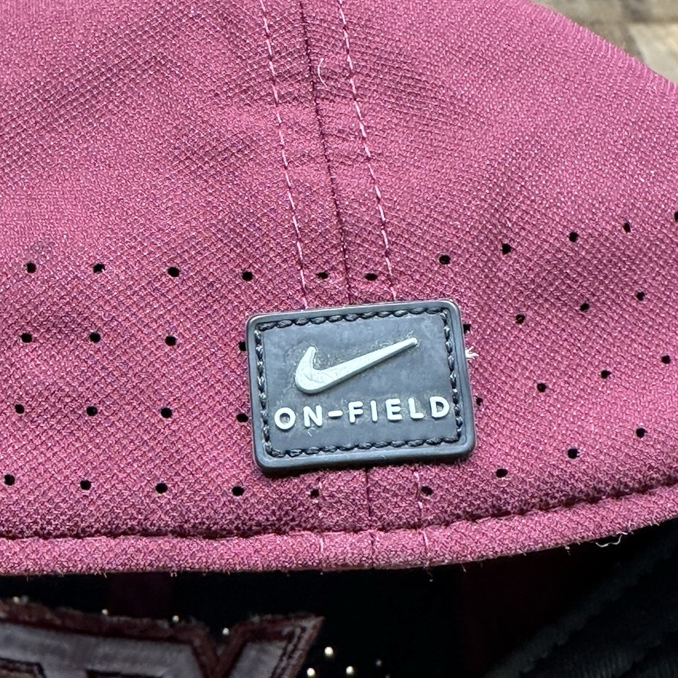 Virginia Tech Hokies Fitted Flex Fit Nike Hat NCAA Embroidered Cap ...