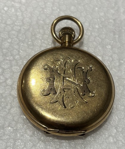 Quality Waltham USA Gold Plate Pocket Watch Working Order | eBay UK