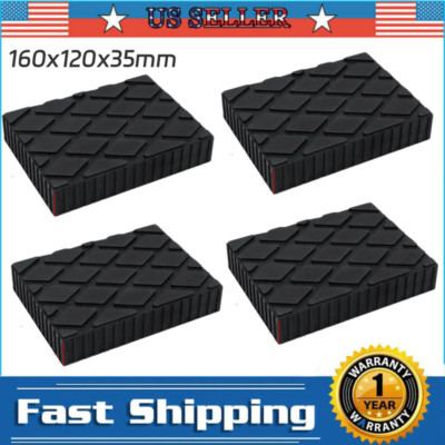 Solid Rubber Lift Block Pad 160 * 120 * 35 mm) ( Set Of 4 ) RUBBER ...