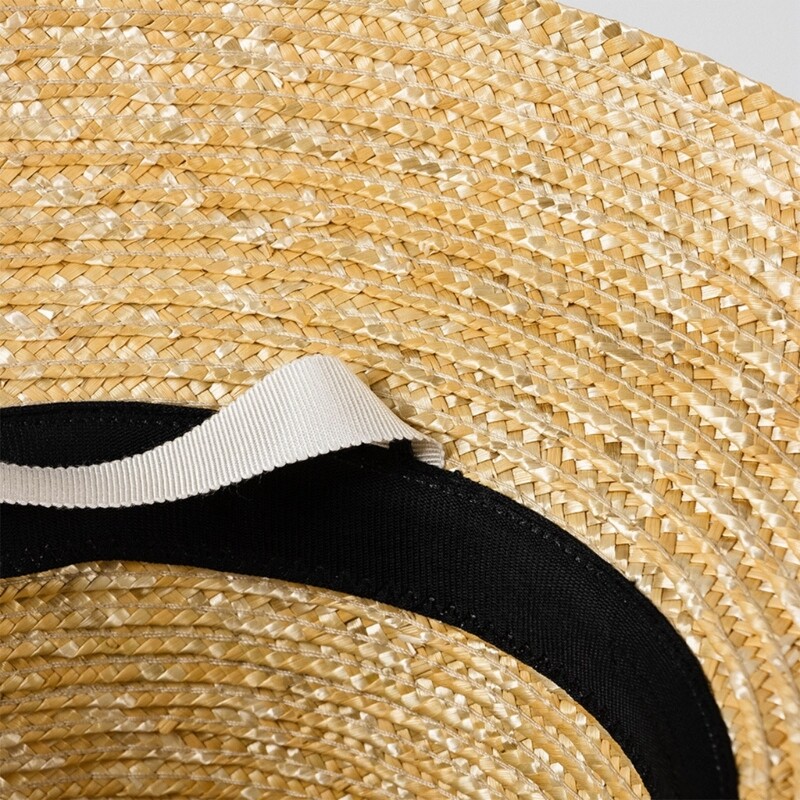 Womens Straw Sun Hat 3.5in Wide Brim Beach Hat 5.9in Tall Hats | eBay