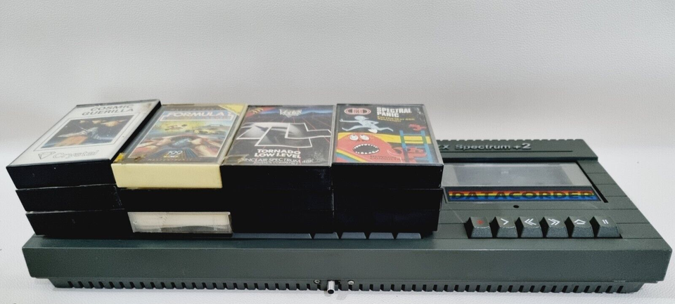 Vintage SINCLAIR 128K ZX Spectrum+ 2 Computer With 12 Tape with Box ...