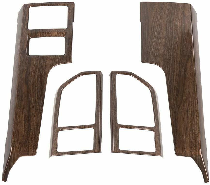 24x Wood Grain Interior Set Dashboard Panel Cover Trim Kit For Ford ...