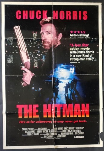 Undercover police Chuck Norris Michael Parks Hitman original movie ...