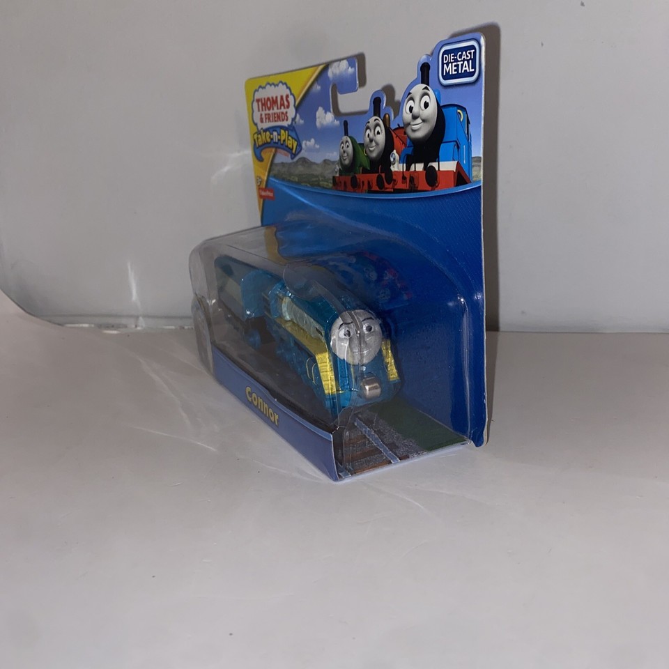 Mattel Diecast Thomas and Friends Trains Take N Play Connor rare mint ...
