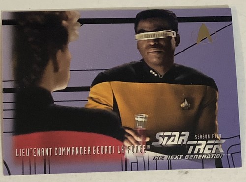Star Trek Next Generation Trading Card #403 Levar Burton Whoopi ...