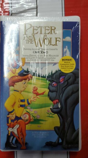 Peter And The Wolf Vhs 1996 For Sale Online Ebay