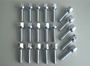 20 Radschrauben für Original Mercedes Benz DB Alufelgen M12 x 1,5 x 40 ...