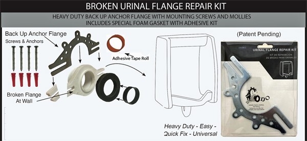 Urinal Flange Repair Kit | eBay