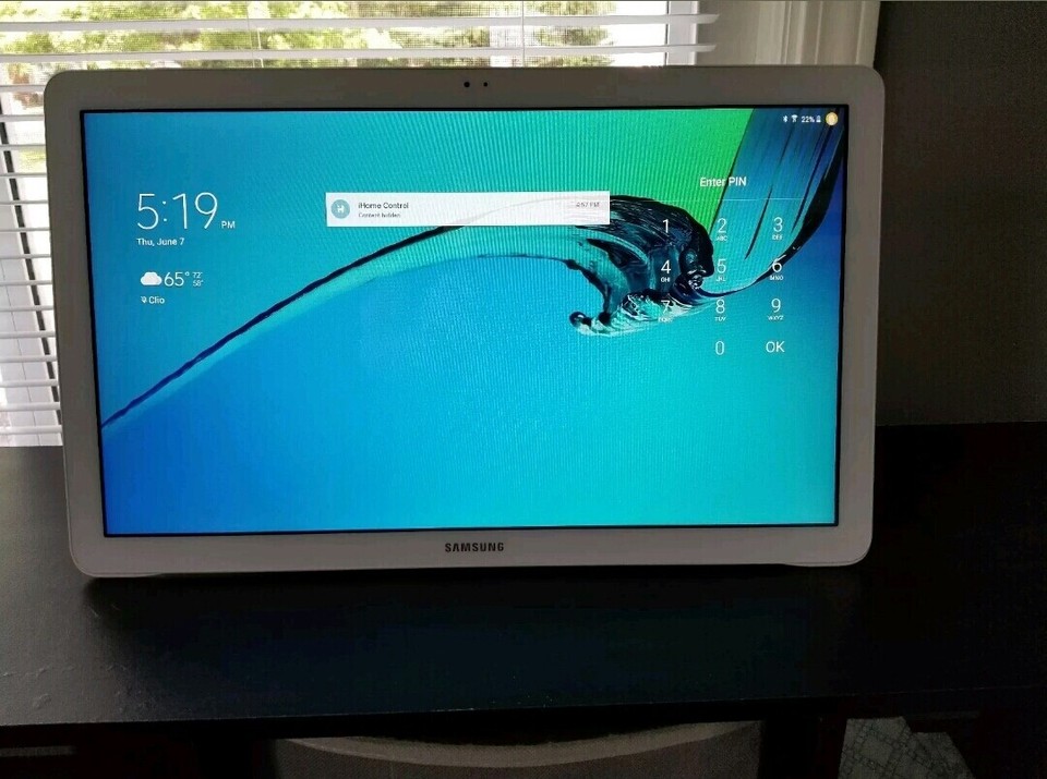 Samsung Galaxy View SM-T670, 32GB, Wi-Fi, 18.4" Tablet, Perfect, White ...