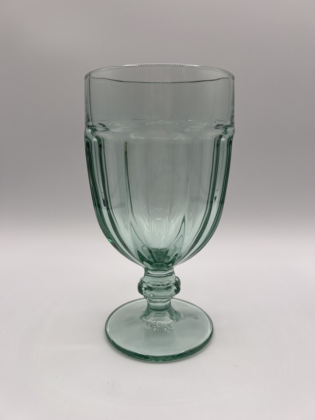 Vintage Libbey Duratuff Gibraltar “Spanish Green” Iced Tea, Water Glass ...