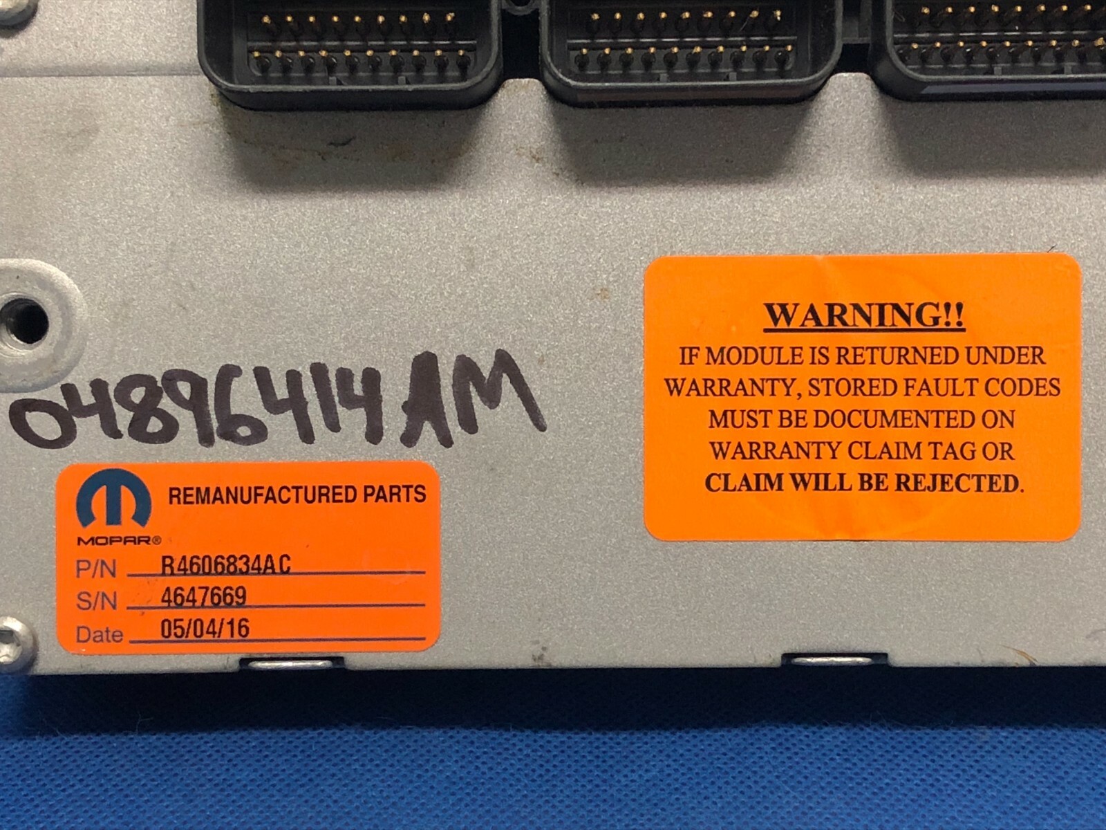 MOPAR REFLASHED PLUG & PLAY 05 CHARGER 300 ECM ECU MODULE PCM 3.5 ...