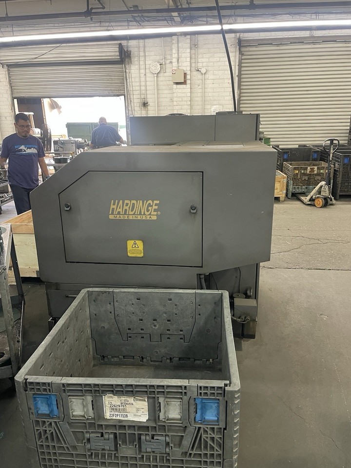 Hardinge Super Precision CNC Lathe, model CS-GT, with GE FANUC Series O ...