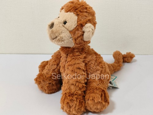 JellyCat Plush Fuddlewuddle Monkey Brown H23cm(9.1in) - w/Gift Wrap ...