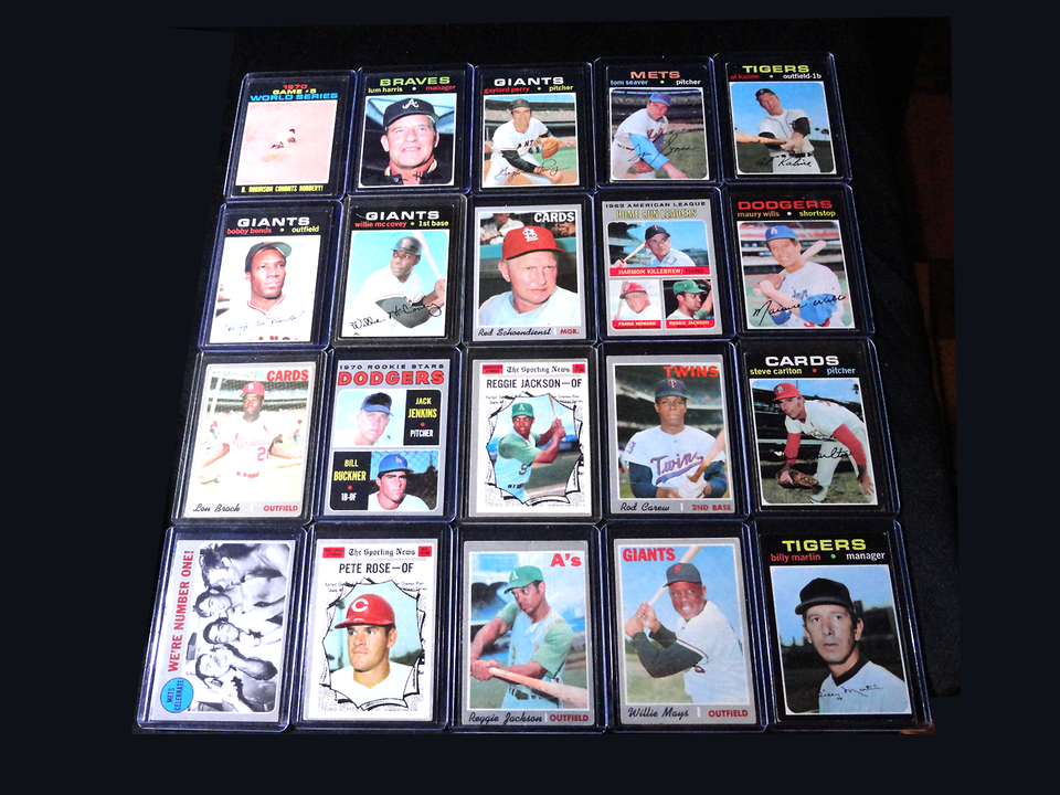 VINTAGE MLB BASEBALL COLLECTION LOT 1950s - 1970s | eBay