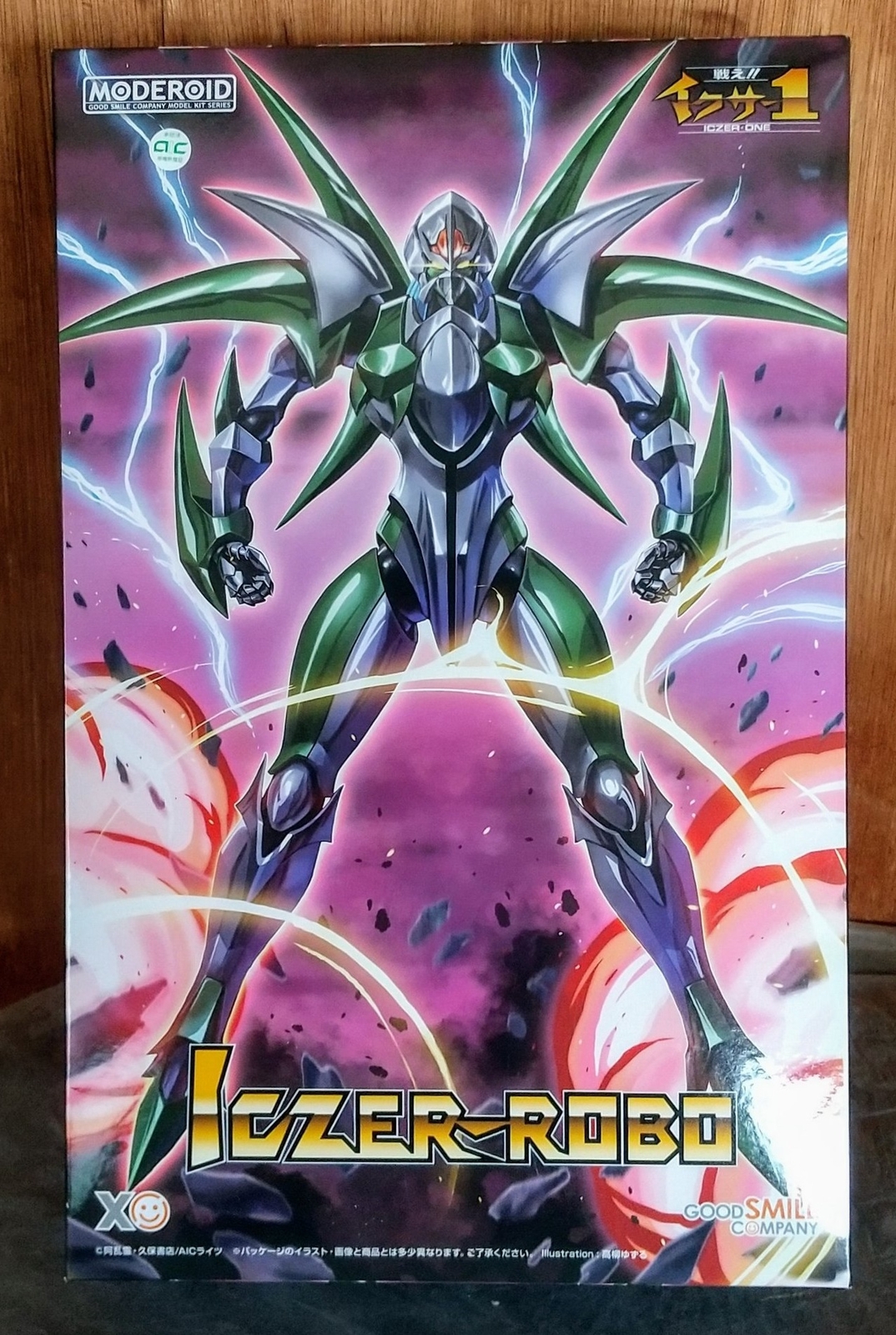 MODEROID Iczer Robo Fight! Iczer-One Act. III model kit 2024 via FedEx ...