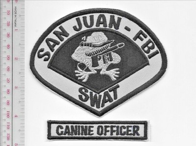 K-9 Police Puerto Rico San Juan FBI Field Office SWAT Team Canine NO ...