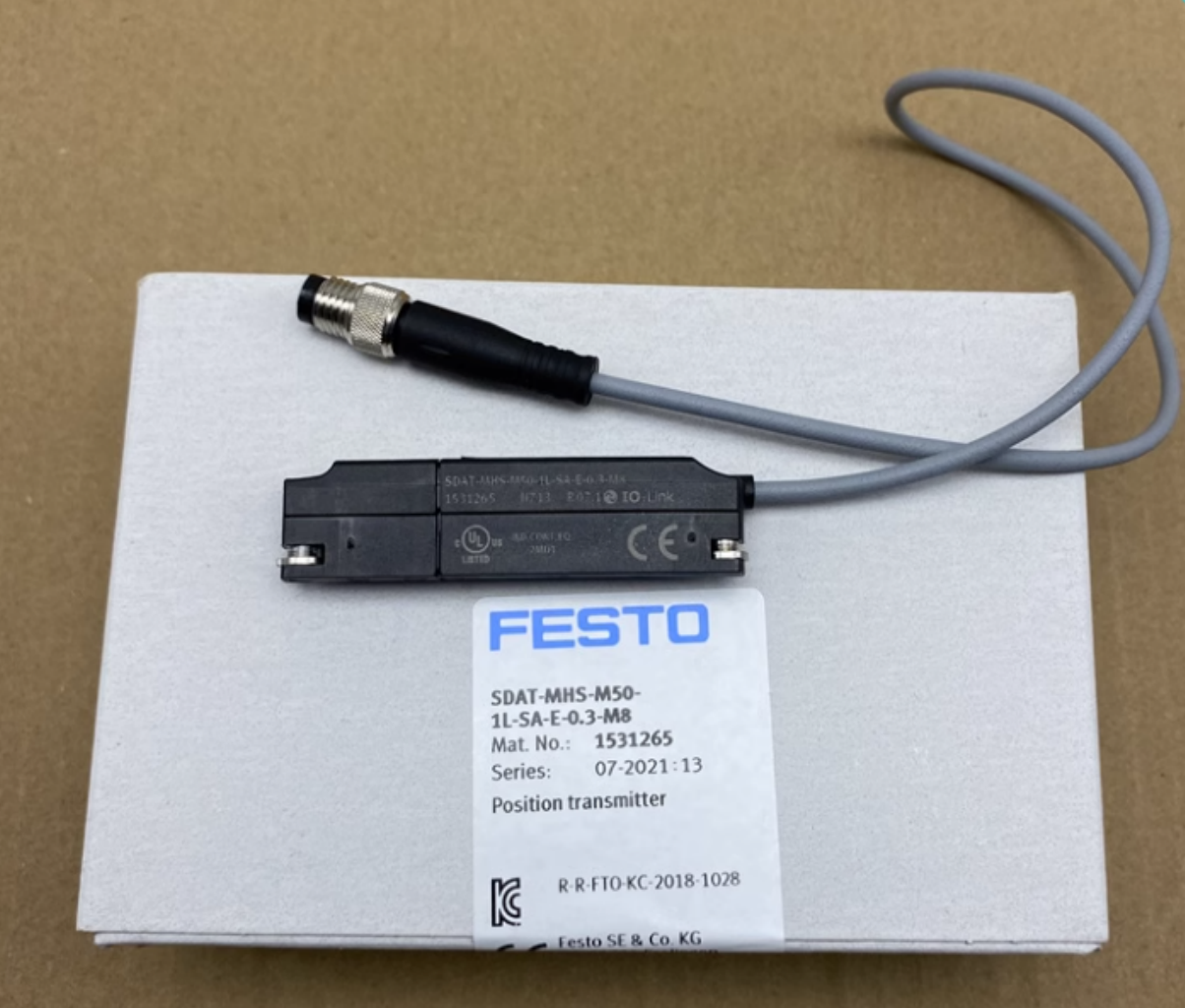 NEW Festo SDAT-MHS-M50-1L-SA-E-0.3-M8 1531265 Position Transmitter | eBay