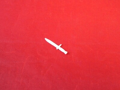 GI Joe Weapon White Knife MOLD Custom BM Equip Your Army | eBay