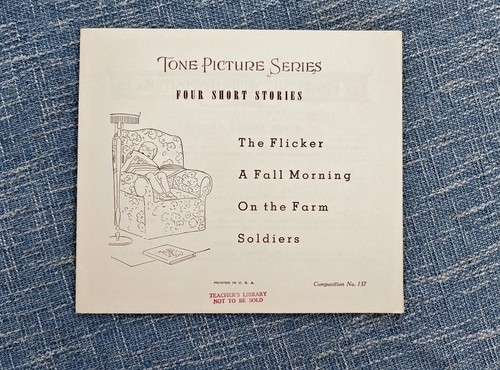 Four Short Stories - Tone Picture Series - (Art Publication Society ...