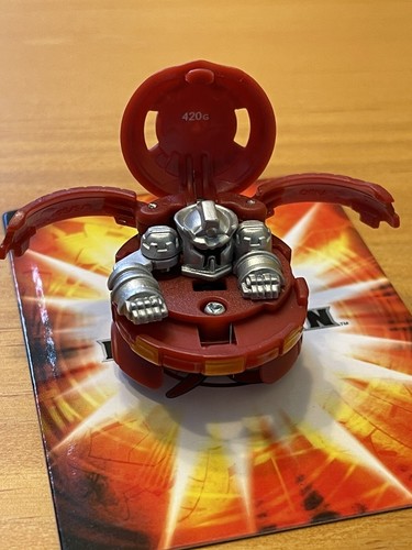 BAKUGAN Hammer Gorem B2 - Red Pyrus - 420g - Dark Red | eBay