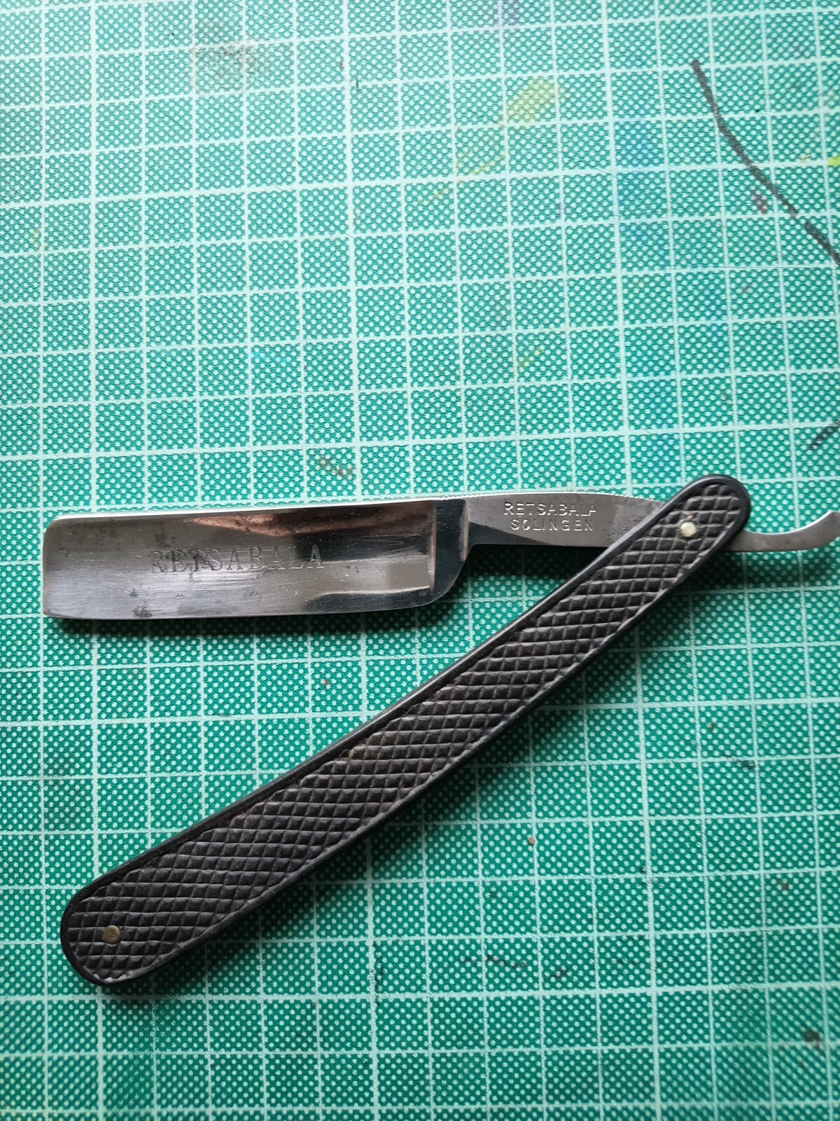 Retsabala Solingen Straight Razor Wet Shaving Honing Practice Used | eBay