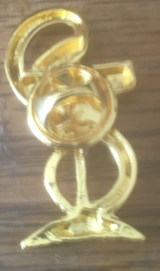 Medical symbol pin badge gold plated #3 | eBay