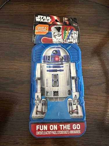 Star Wars Color N Stick Activities Fun On The Go Star Wars Game ...