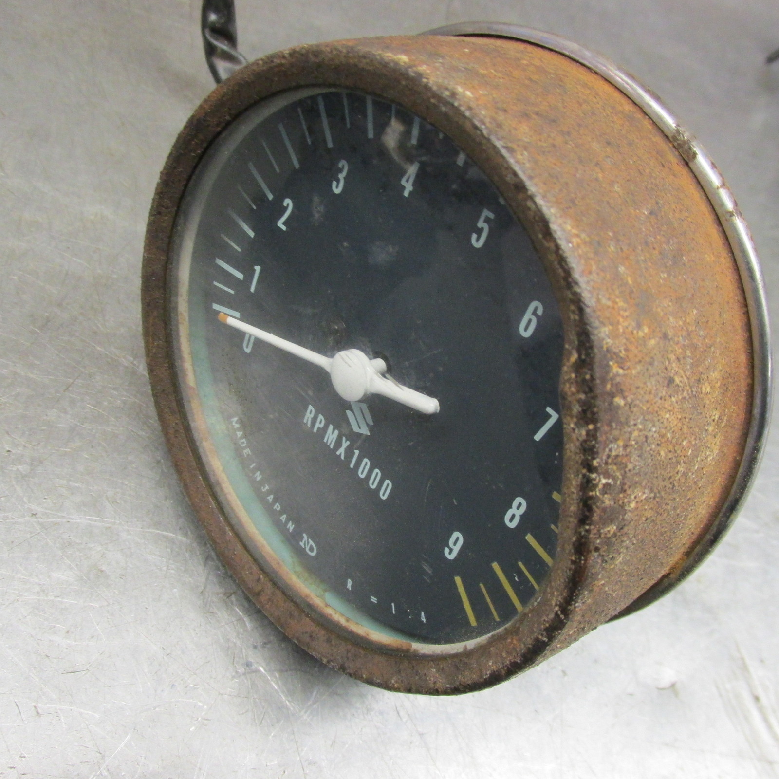 S2 Suzuki GT 750 gt750 Tachometer gauge R= 1.4 Works Nippon Denso 94mm ...