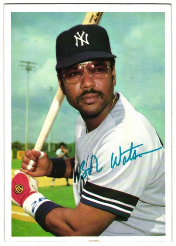 1981 Topps Home Team Photos # NNO Bob Watson New York Yankees | eBay