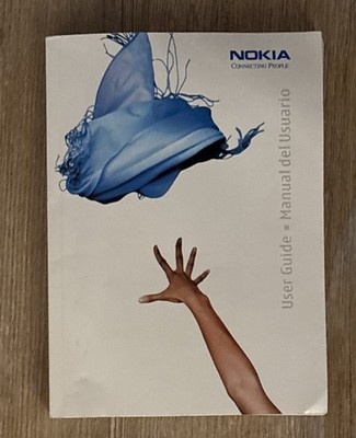 NOKIA 6015 ORIGINAL Cell Phone USER GUIDE MANUAL 2004 English Spanish ...