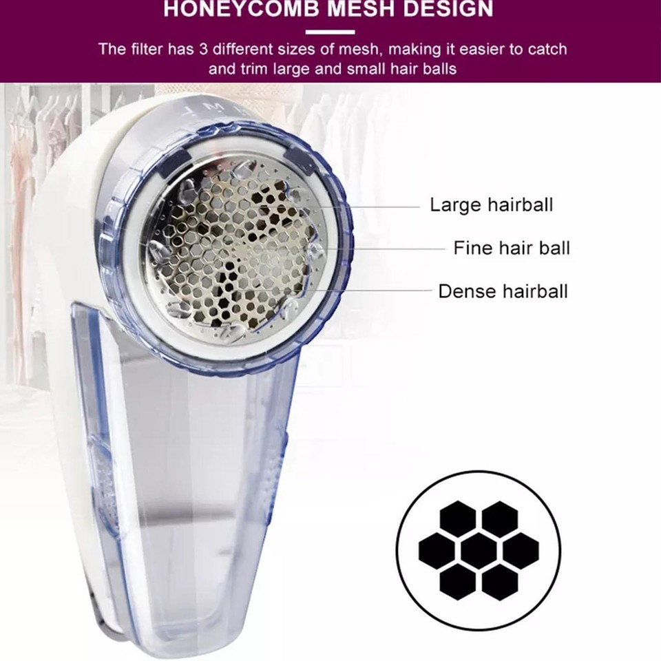 Bobble Remover Machine Large Clothes Fluff & Fuzz Lint Fabric Shaver ...