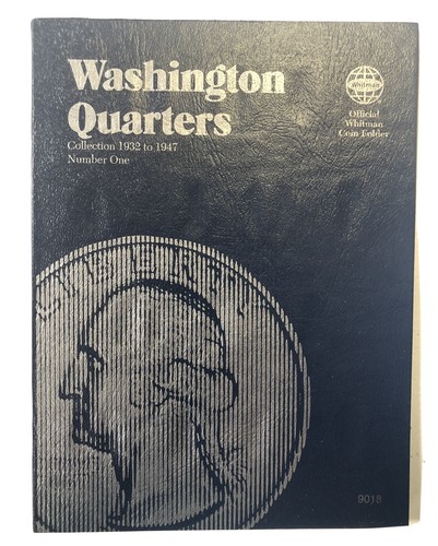 Whitman Washington Quarters #1 Book 1932 - 1947 Coin Folder Album #9018 ...