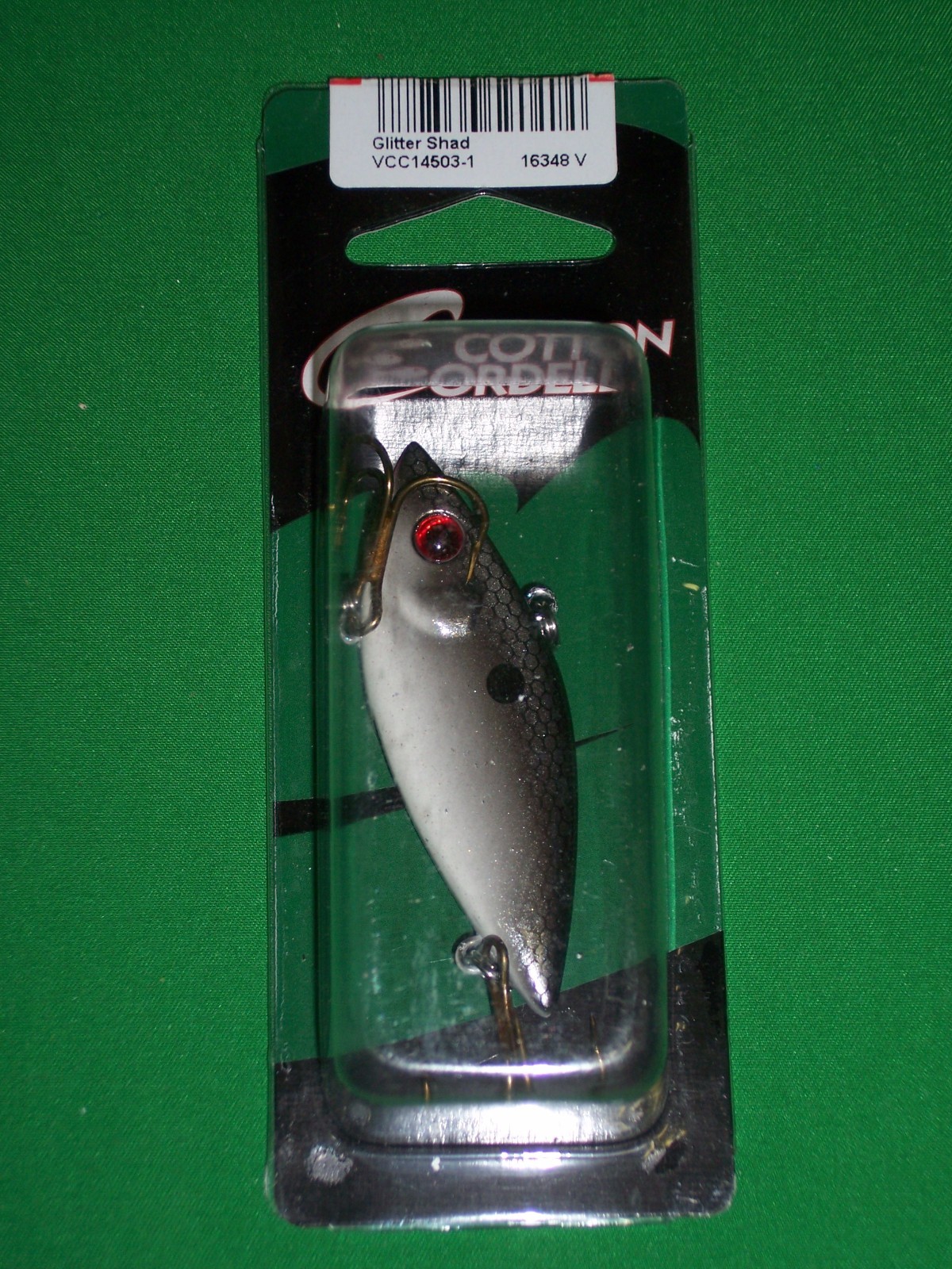 2 Cotton Cordell Fishing Lures Bait Bonanza Rattle Traps Wounded for ...