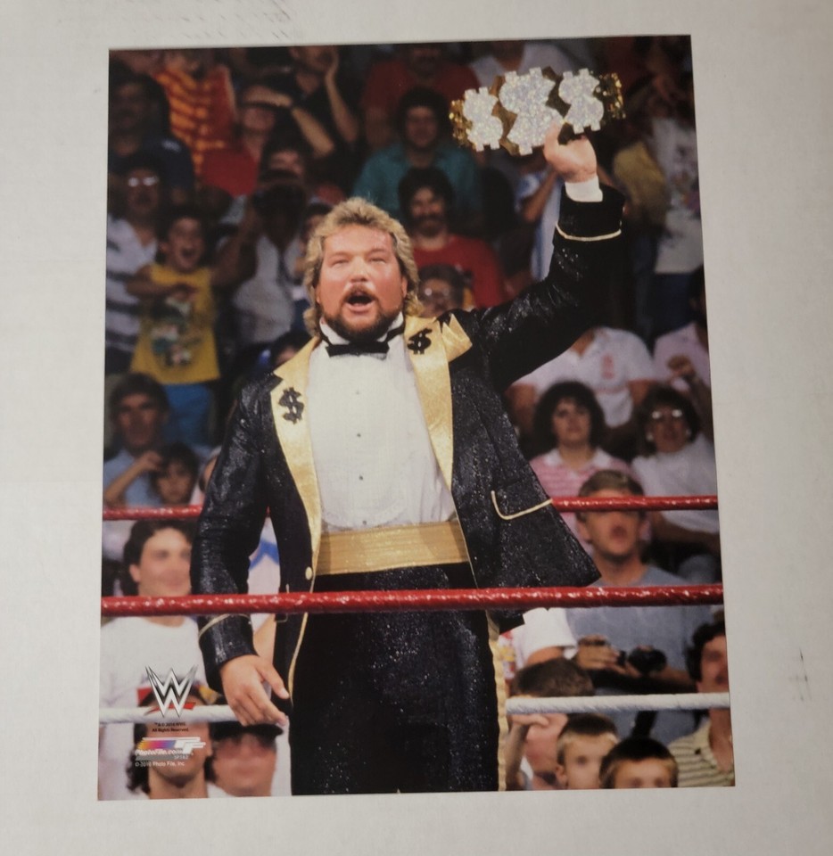 Ted Dibiase WWE 8x10 Photo Photograph Official Photo File Rare Million ...