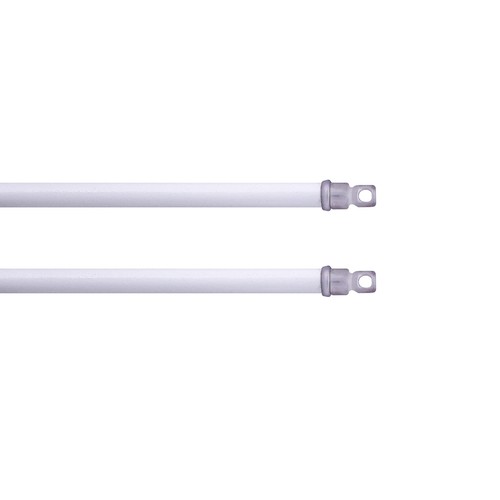 11-19 in. Adjustable Petite Swivel Sash Rod, 2-Pack, 5/16 in. Diameter ...