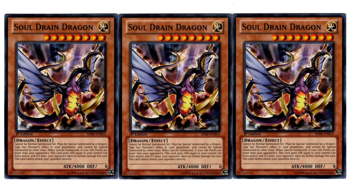 Soul Drain Yu Gi Oh Dragon Cards