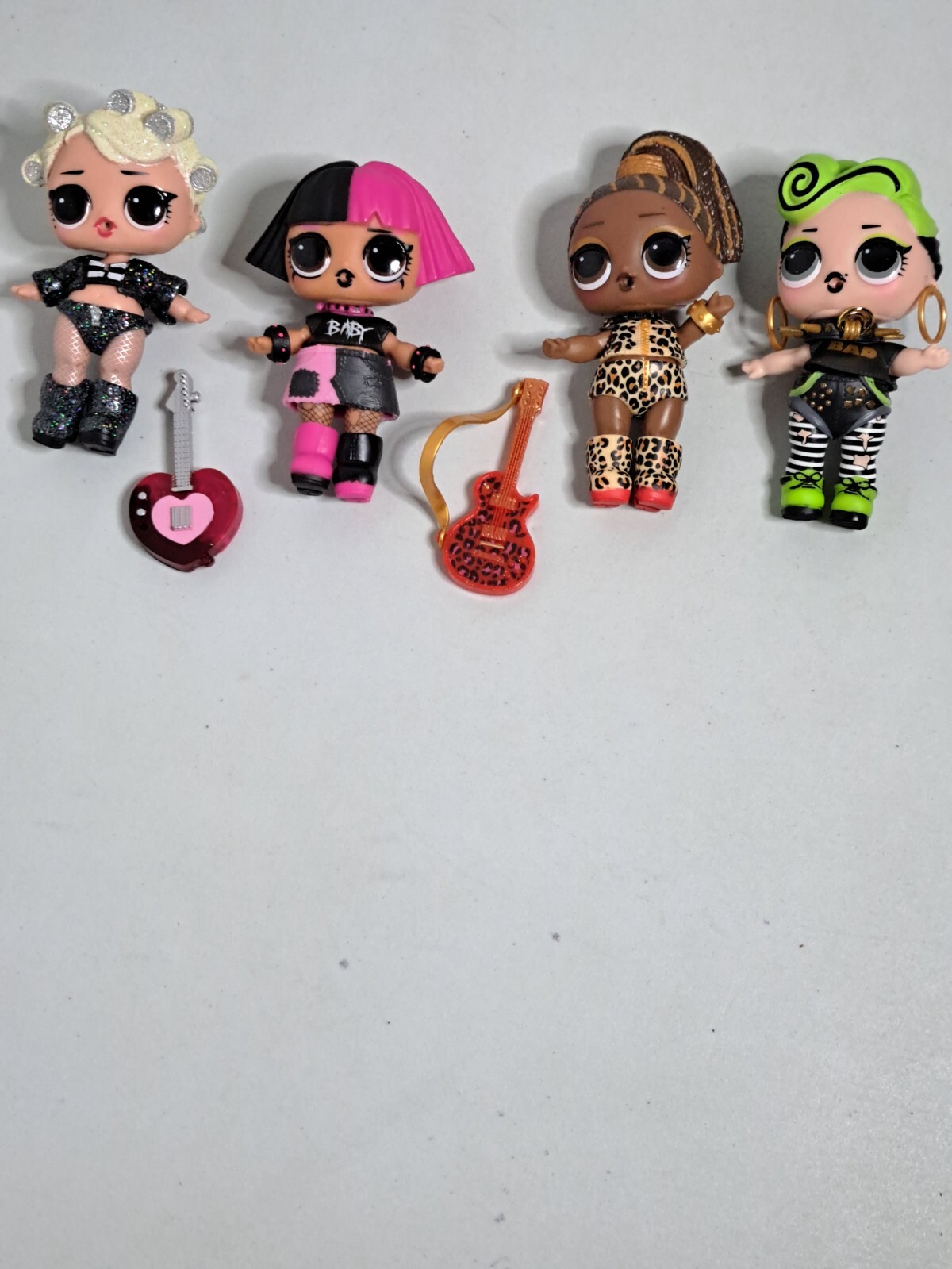 LOL Surprise! Remix Tots Rock Band Lot Set 4 Fierce Metal Baby Goo Goo ...