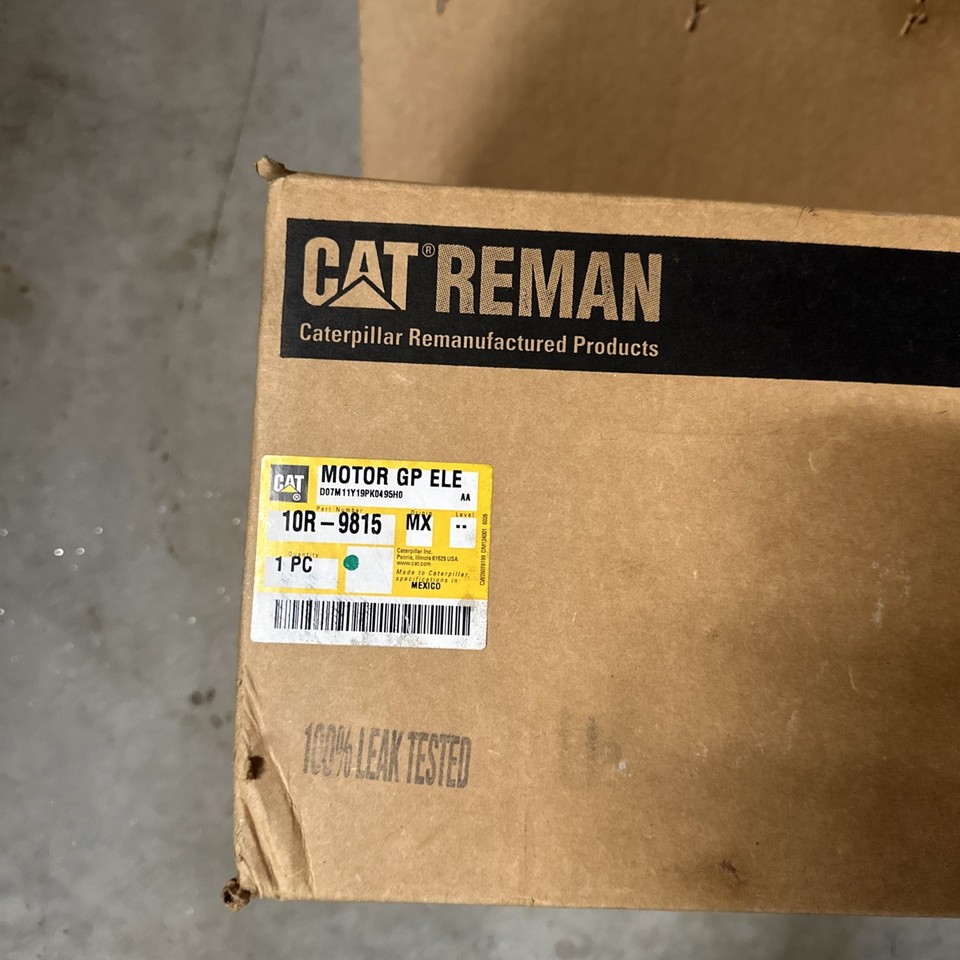 24V 11T Starter Motor 10R9815 338-3454 for Caterpillar Wheel Loader ...