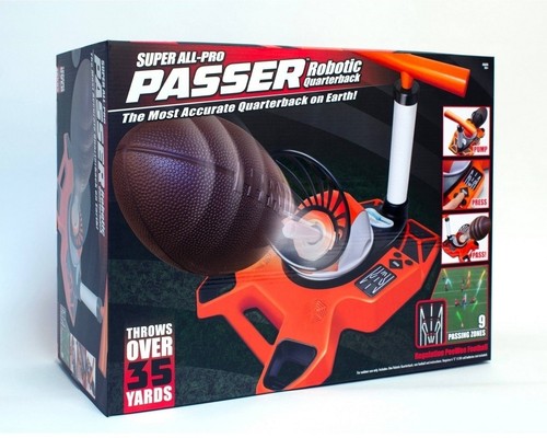All Pro Passer Football Fitness Sports Trainer Spiral Throws Pee Ball ...