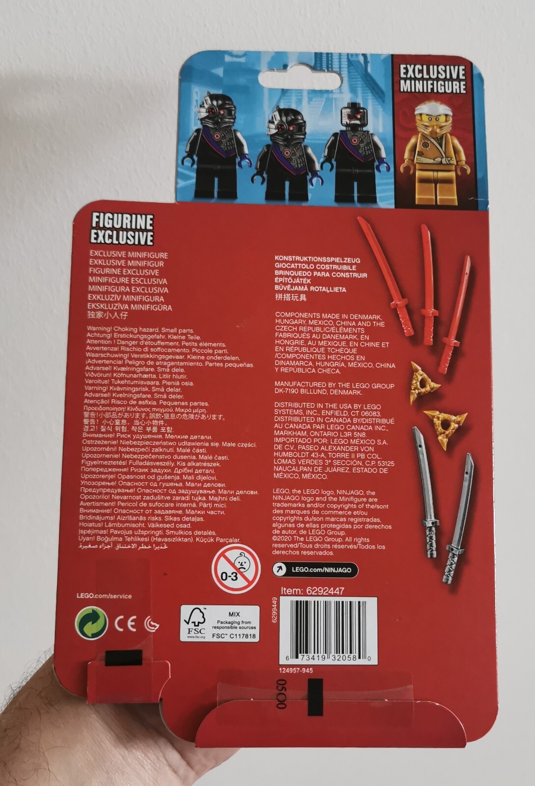 LEGO NINJAGO: Golden Zane Accessory Set (40374) for sale online | eBay