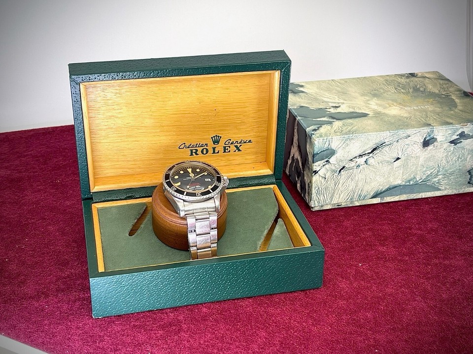 Rolex Double Red Sea-Dweller 1665 M-111 Oyster Pumpkin Marker Dial | eBay