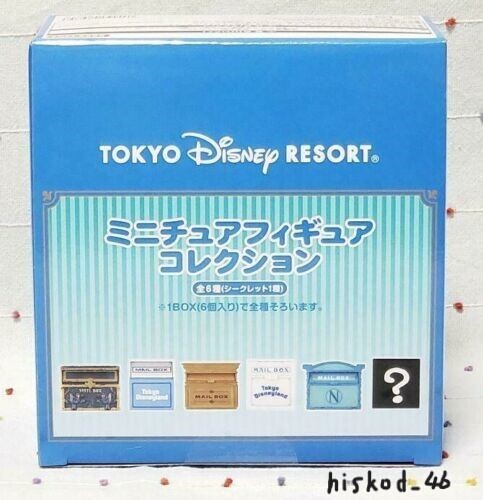 Tokyo Disney Land Resort Mail Box Mini Figure Collection Complete 6 Set ...