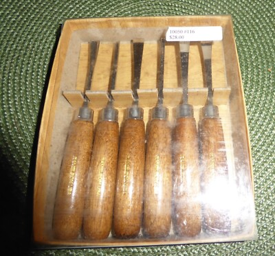 RAMELSON CHISEL GOUGE SET NO. 116 | eBay
