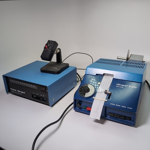 Vibrograf B 200 And Gradoscop GD 50 Setup - Tested And Working | eBay